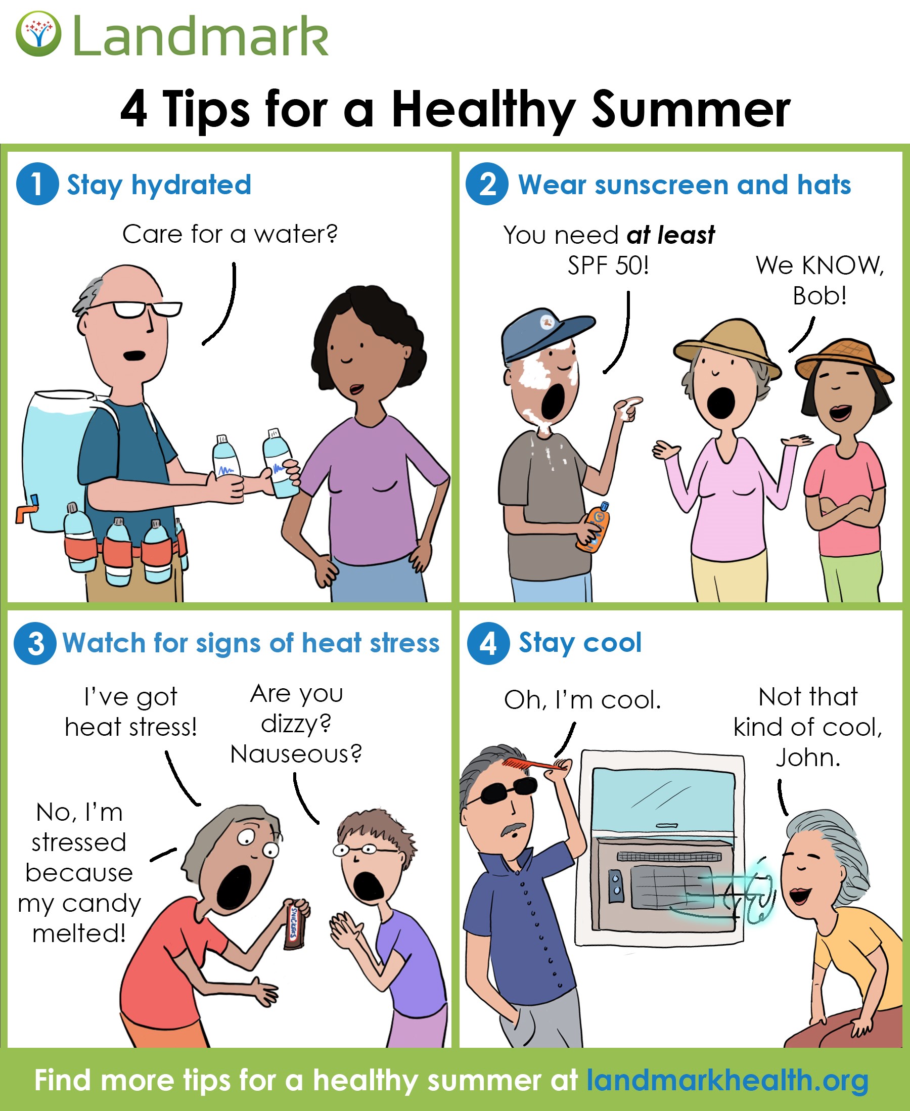 Tips to Stay Safe in Summer Months - Landmark Health